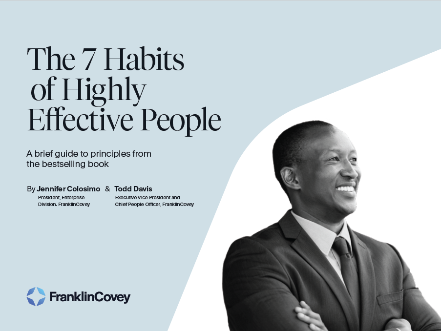 THE 7 HABITS OF HIGHLY EFFECTIVE PEOPLE: A BRIEF GUIDE TO PRINCIPLES ...
